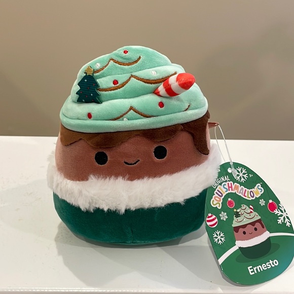 Squishmallows | Toys | Nwt 5 Ernesto The Peppermint Latte Squishmallow ...